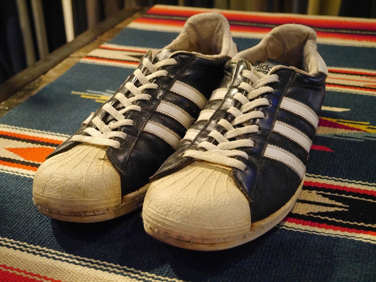 1980's " adidas " SUPERSTAR BLACK!! : BAYSON BLOG