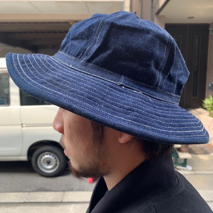 Dead Stock Late 30's US ARMY M-37 Denim Hat : TideMark Dead Stock Late 30's US ARMY M-37 Denim Hat : TideMark