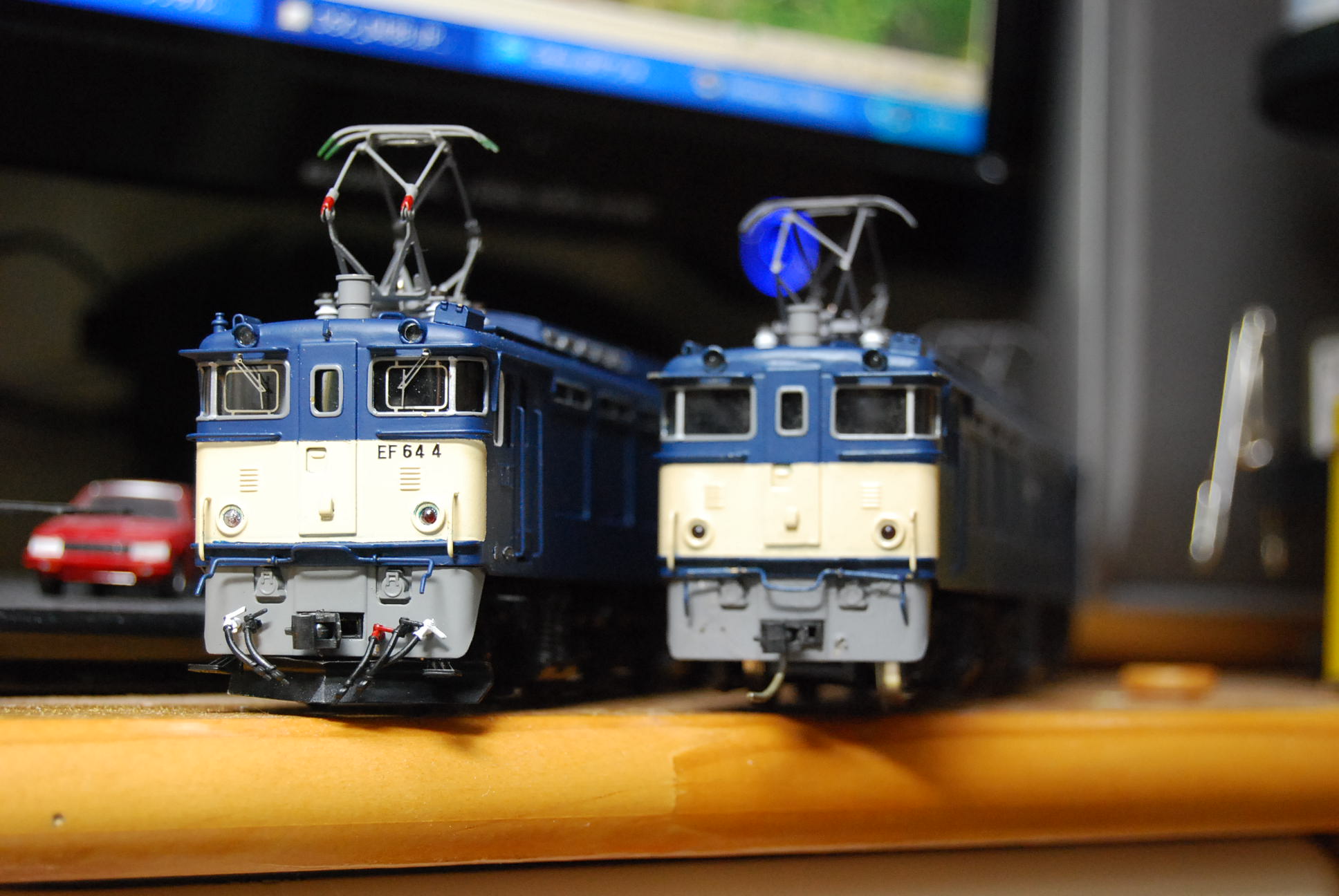 【鉄道模型・HO】特集 EF64 0軽整備3 : kazuの日々の企み！