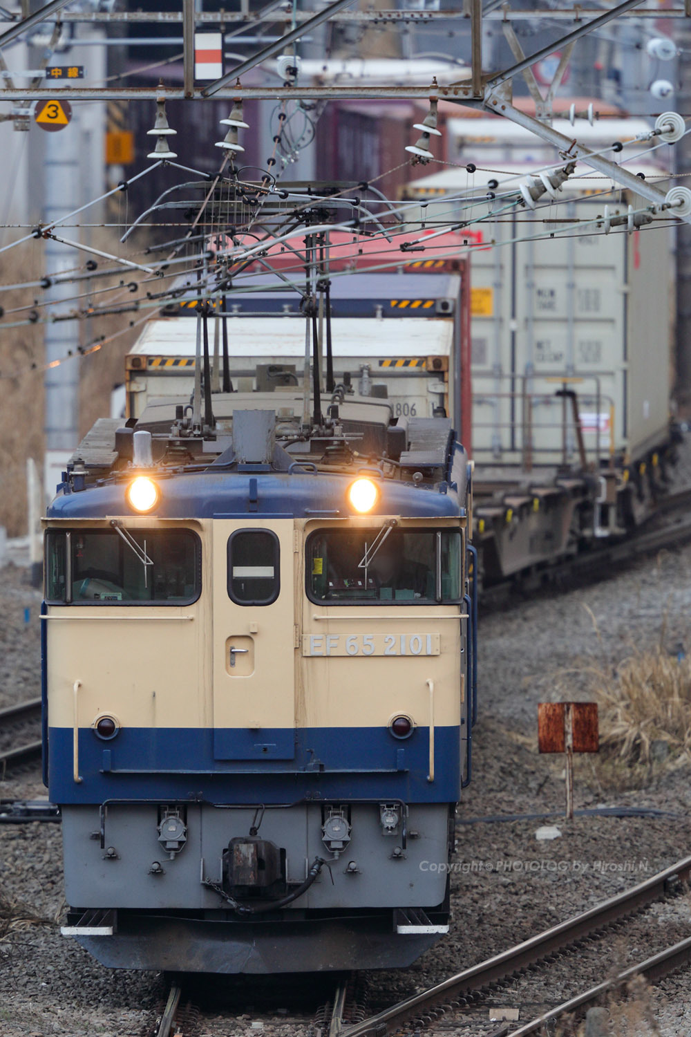 2019/3/16 Sat. 4073レ EF65-2101 : PHOTOLOG by Hiroshi.N