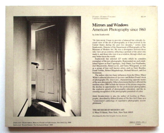 ジョン・シャーコフスキー｢Mirrors and Windows - American Photography since 1960 ...