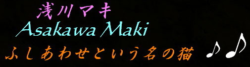 ♪♪ 不幸せと言う名の猫 浅川マキ : 思い出のライダーズ・ハイ