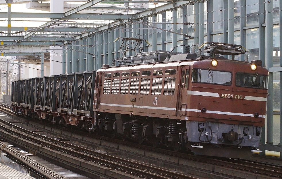 第9回門司のEF81たち3～716号機(1152ﾚ)～ : 適鉄～4th～