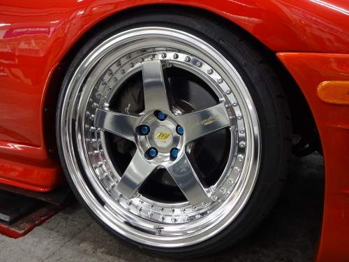 スープラにWORKホイール装着♪ : Macchinaの公式ブログ