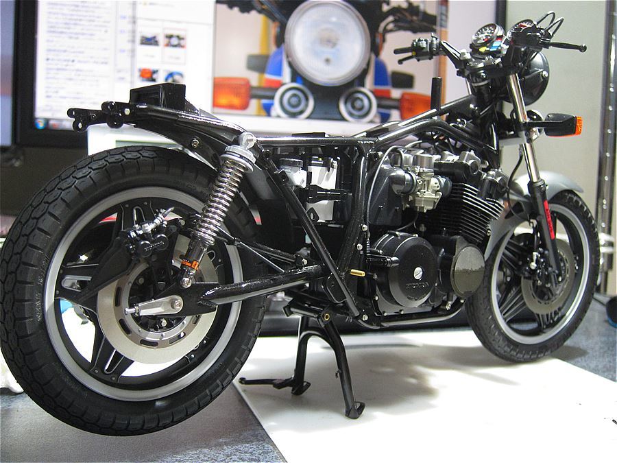 タミヤ 1/6 ホンダ CB750F (46) : DNF