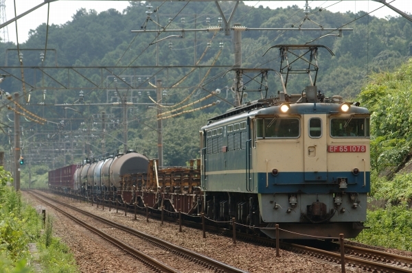 EF65 1078号機牽引 3363レ : 撮と筆
