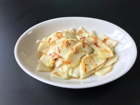梨瓜の和え物(2つ) : ぼっちオバサン食堂