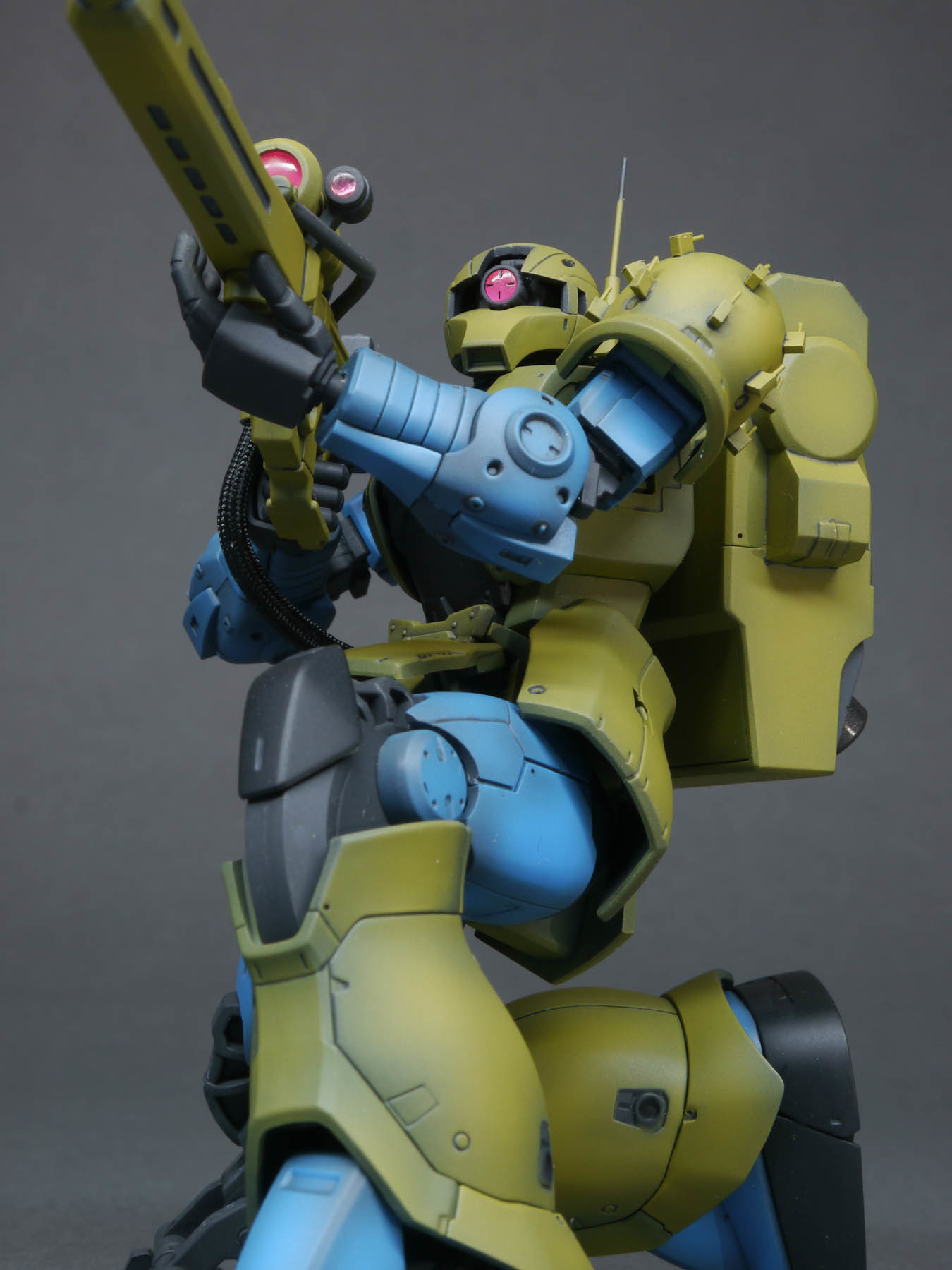 1/144 HG ORIGIN ザクI + HGUC MS-05L ザクI・スナイパータイプ 1/144 HG ORIGIN ザクI + HGUC MS-05L ザクI・スナイパータイプ