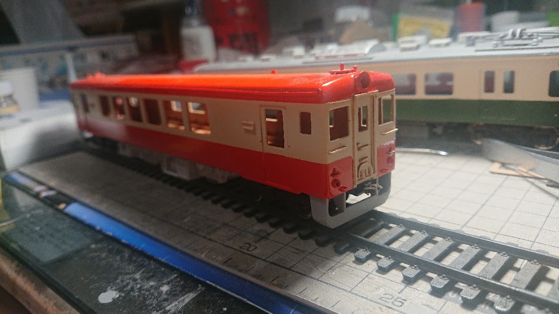 千葉の単行気動車を作る(その9) : 工作日報 川ロ車両製作所