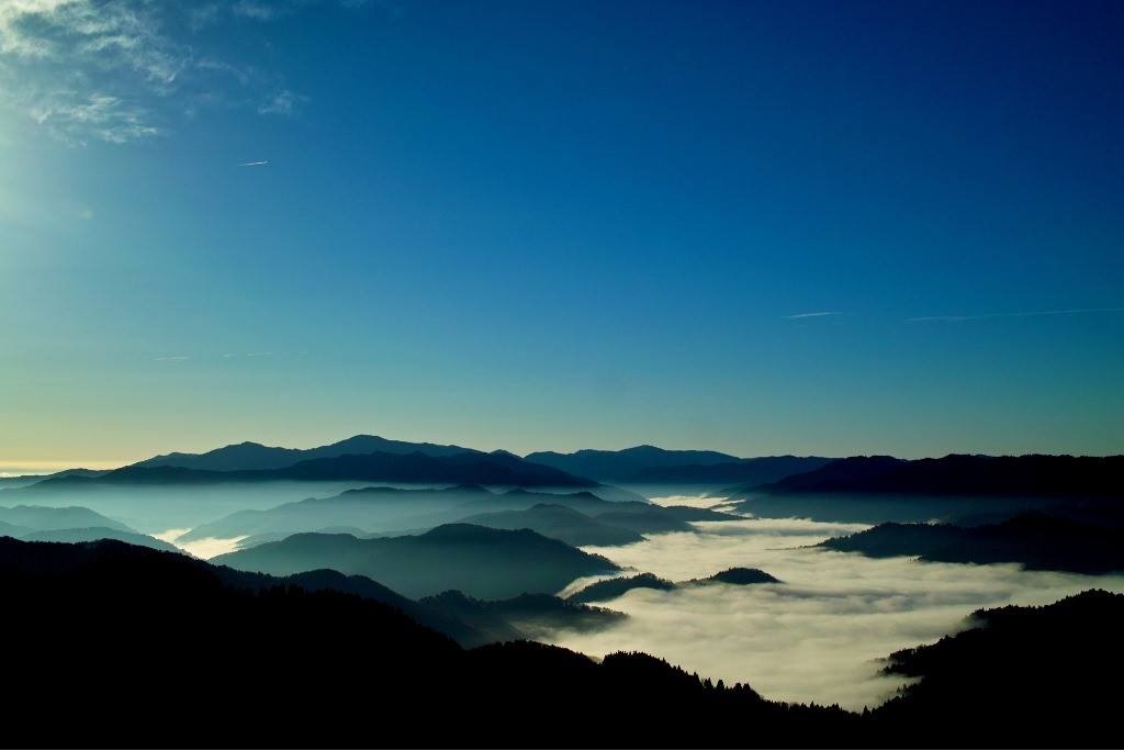 雲海ランクと明王院の紅葉 : 朽木小川より 「itiのデジカメ日記」 朽木針畑ローカルフォトエッセイ