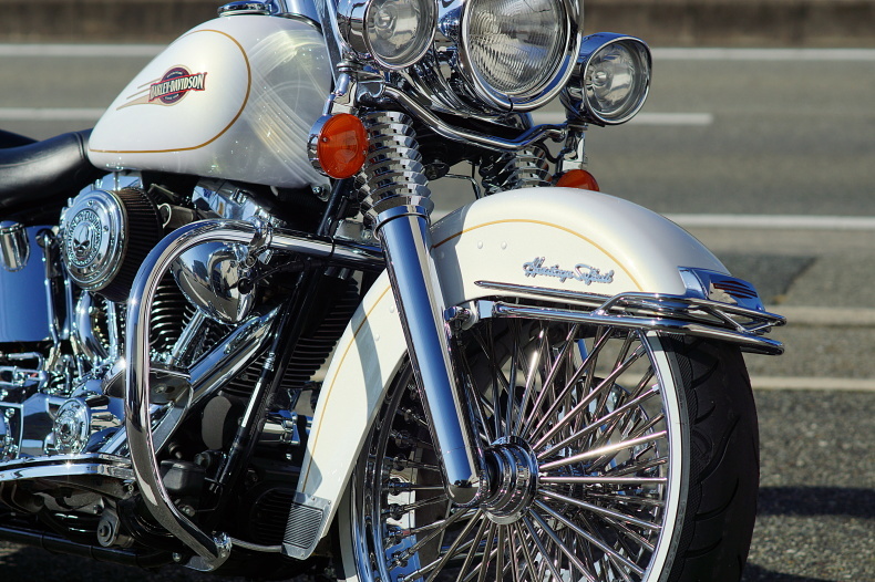 FLSTC カスタム完成！ : custom factory noys blog