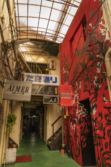 山梨県甲府市「たき通り飲食街」 : 風じゃ~