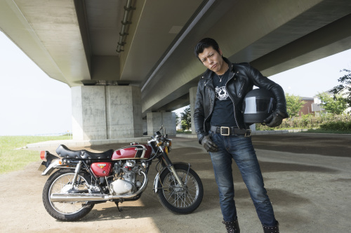 “Johnny” Daigo Yamashita & HONDA DREAM CB350 SENIOR（2019.07.30/EBINA ...