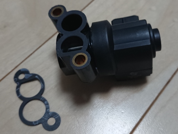 ISCV（アイドルスピードコントロールバルブ）交換 : ぬかるみは続く・・・