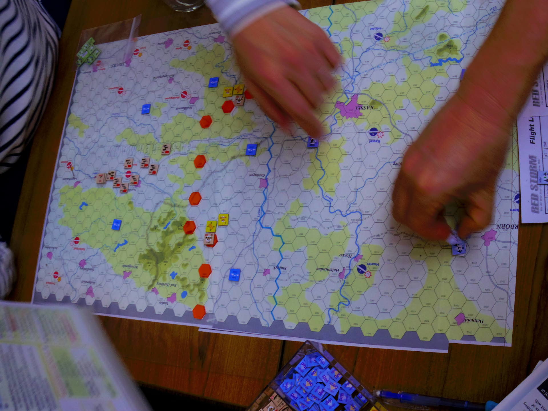 2019.12.08（日）YSGA第366回定例会の様子その3...Downtownシリーズ最新作(GMT)Red Storm WW3西ドイツ ...