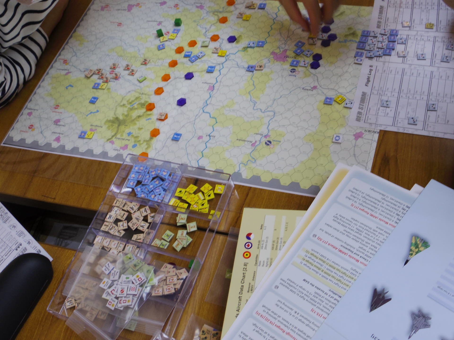 2019.12.08（日）YSGA第366回定例会の様子その3...Downtownシリーズ最新作(GMT)Red Storm WW3西ドイツ ...