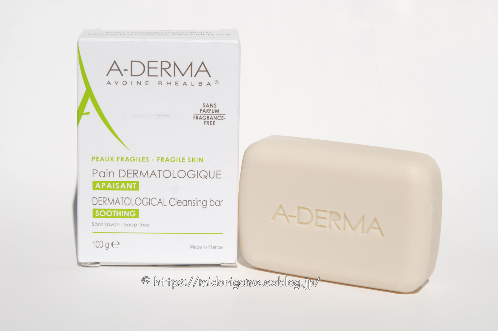 A-Derma 「Dermatological Cleansing Bar」 : 深川OLアカミミ探偵団