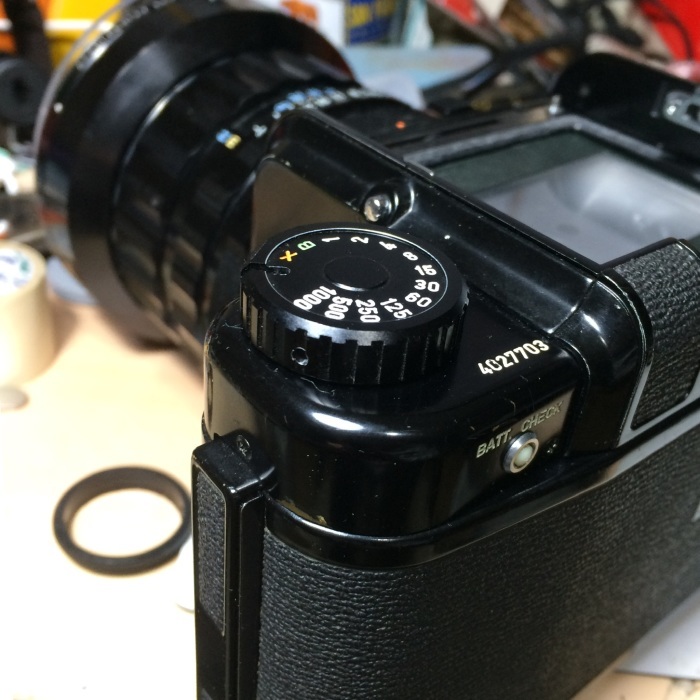 Pentax 67 シャッターダイヤルアダプター : 相模原・町田エリア Pentax 67 シャッターダイヤルアダプター : 相模原・町田エリア