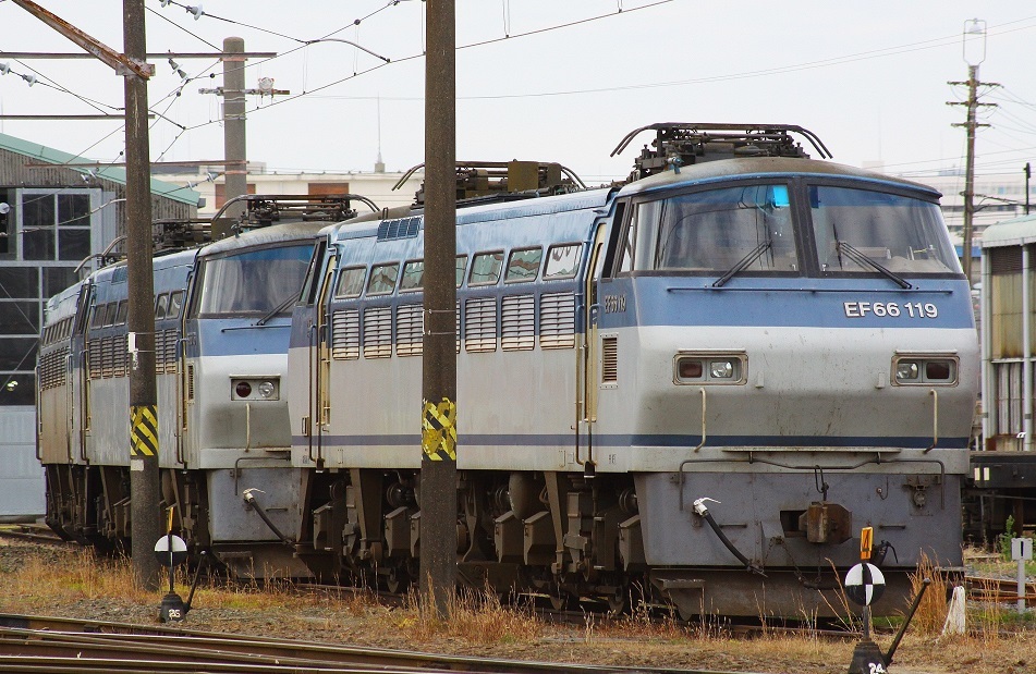 EF66-106,EF66-119休車 : 適鉄～4th～