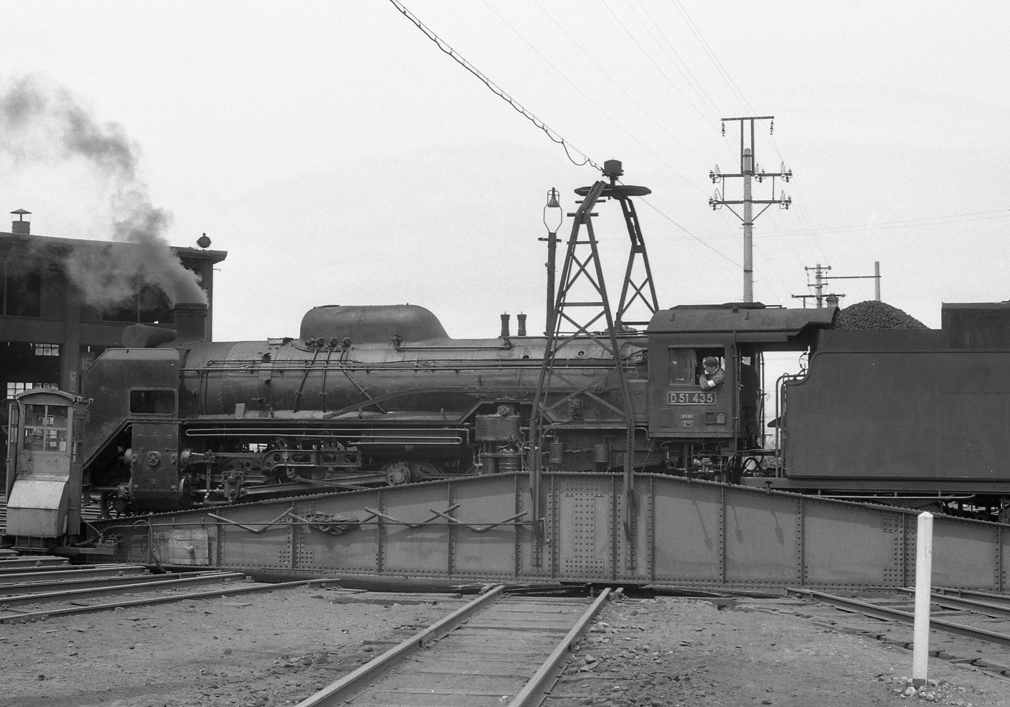 昔、機関区・駅で出会った車輌達（7）会津若松運転区D51435 : 南風・しまんと・剣山 ちょこっと・・・