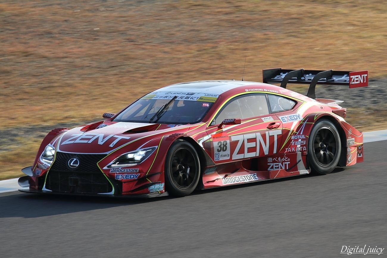 GT500 ： #38 ZENT CERUMO RC F : Digital juicy