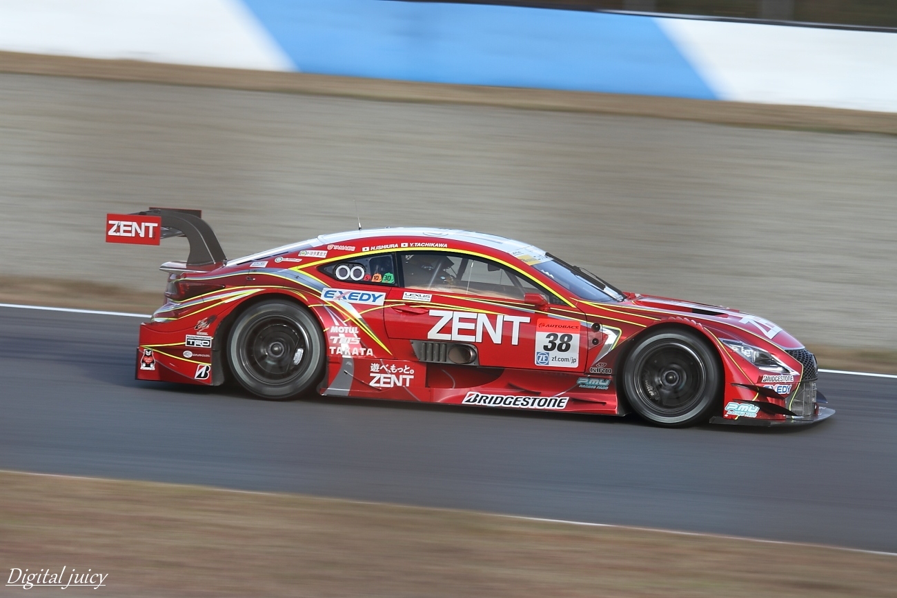 GT500 ： #38 ZENT CERUMO RC F : Digital juicy