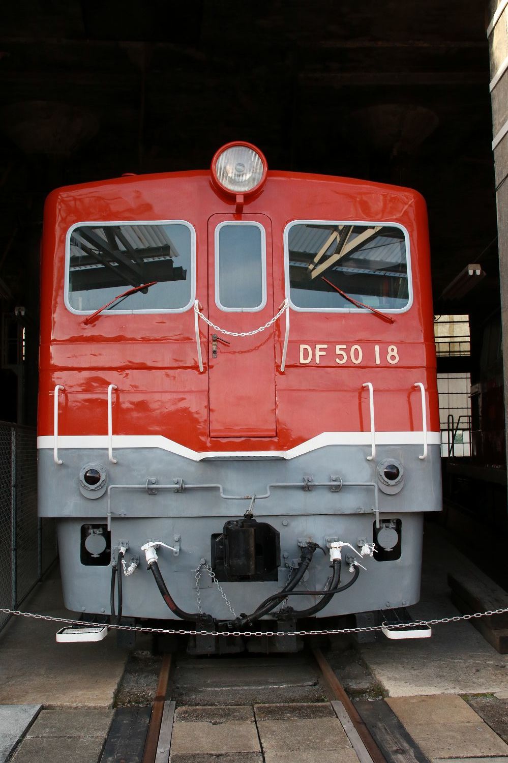 昔、機関区・駅で出会った車輌達（14）・津山まなびの鉄道館 DF5018 : 南風・しまんと・剣山 ちょこっと・・・