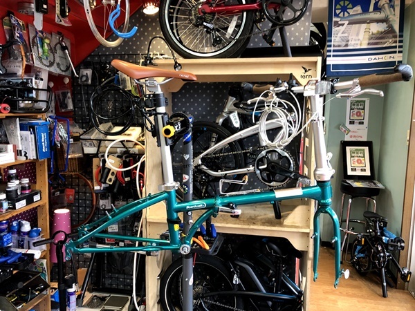 DAHON:Boardwalk D7 11SPEED化 : カルマックス タジマ -自転車屋 DAHON:Boardwalk D7 11SPEED化 : カルマックス タジマ -自転車屋