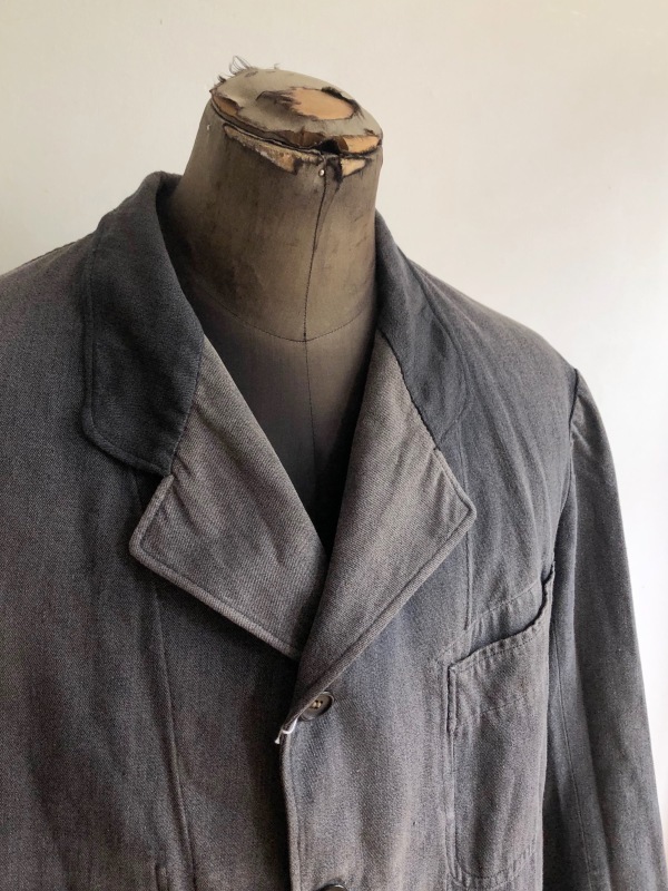 1920's French Cotton Sack Jacket : DIGUPPER BLOG 1920's French Cotton Sack Jacket : DIGUPPER BLOG