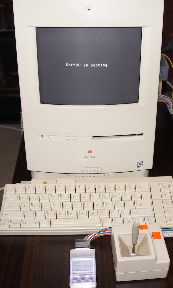 Macintosh Color Classic II のコンデンサ交換とApple IIe Card Macintosh Color Classic II のコンデンサ交換とApple IIe Card