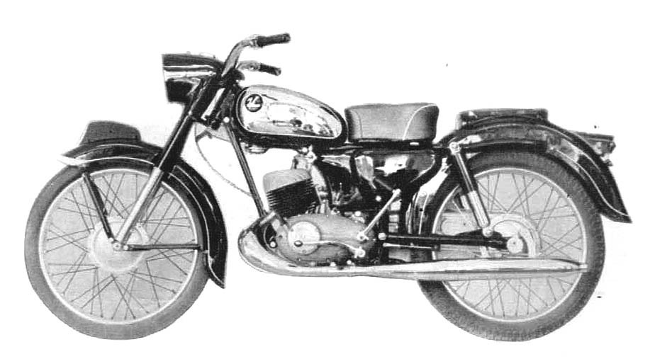 1958年二輪車・バイク広告集(102) ハリケーン号 : モーターサイクルフォーラム中部 (我が国の二輪車の勃興期を忠実に伝える）