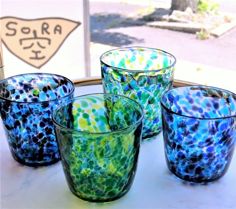 ブルーとグリーンとイエローで・・・ : ギャラリー空のブログ[ようこそ那珂湊へ]