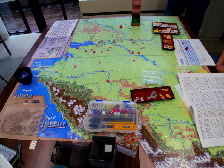 (Compass)Fall Blau: June To December 1942『コーカサス・キャンペーン』2020.0614（日）3ヶ月ぶりのYSGA例会の様子その2 : YSGA 例会報告