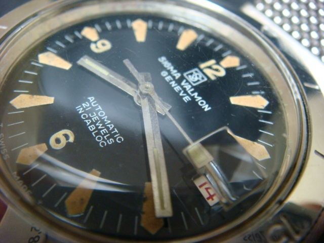 アンティーク SIGMA VALMON ダイバー : アンティーク（骨董） テンナイン