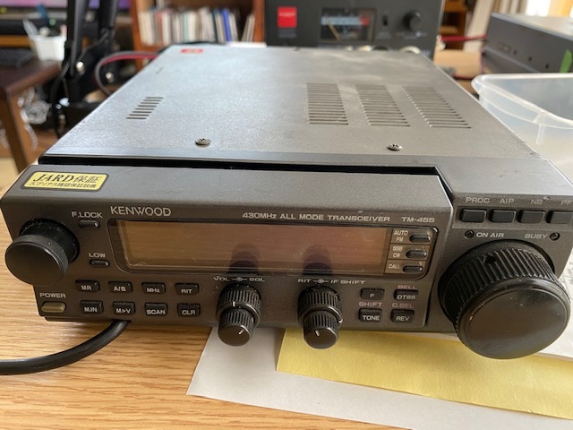 TM455無線機の修理 : わんこ日記 TM455無線機の修理 : わんこ日記