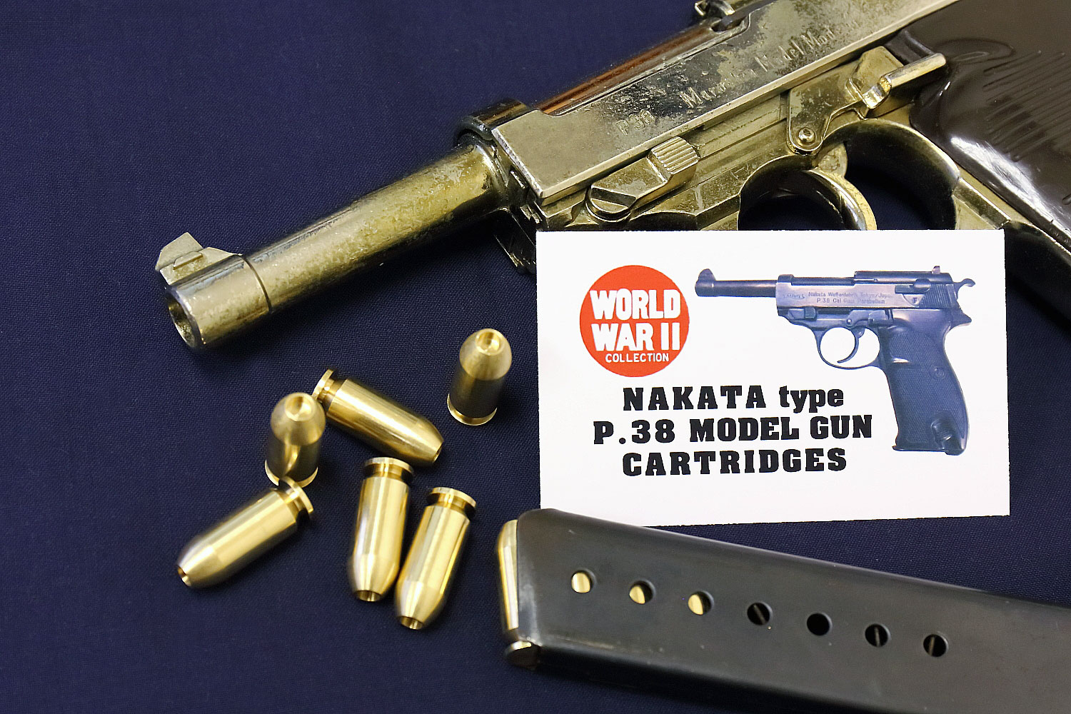 中田系・ワルサー P.38 用」カート復刻版を発売しました 中田系・ワルサー P.38 用」カート復刻版を発売しました