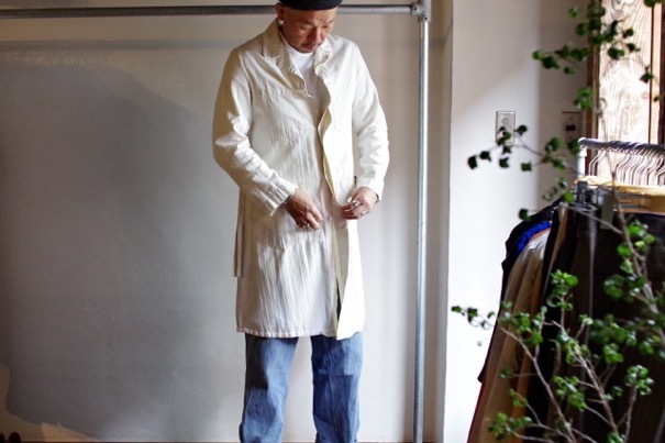 1960s American Shop Coat / Random HBT / ヴィンテージ 1960s American Shop Coat / Random HBT / ヴィンテージ