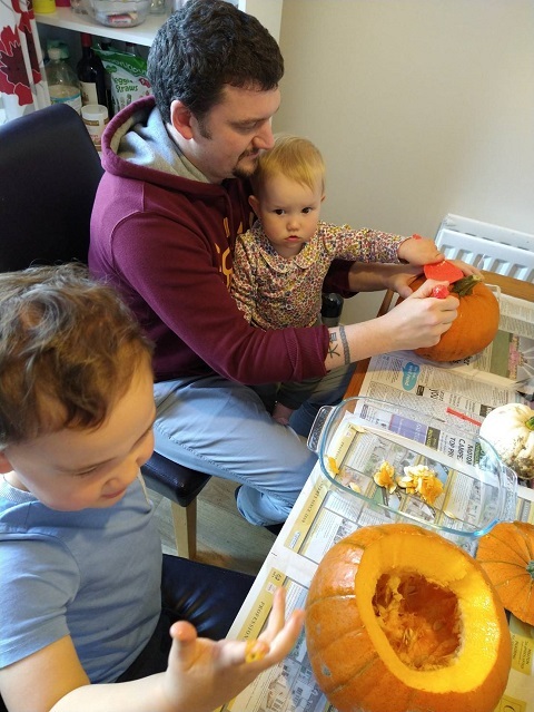 お化けカボチャ完成★彡 : ロンパラ！（LONDON パラダイス）