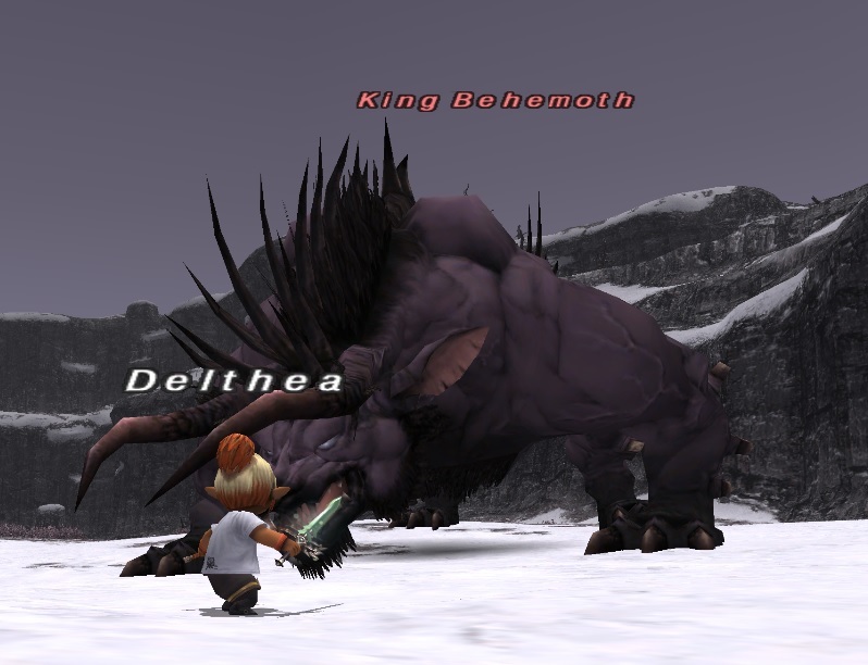 King Behemothの思い出 : じゅえ的FFXIめも+FFXIV