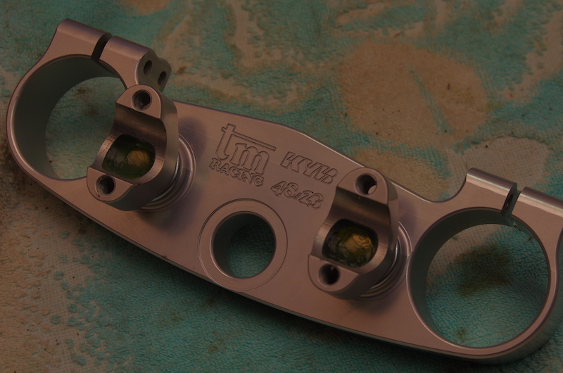 【tm250ESEN】乗り納め整備（フォーク クランプ） : だいちゃんガレージ