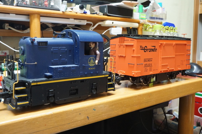 【鉄道模型・G】小さな機関車、貨車 : kazuの日々の企み！