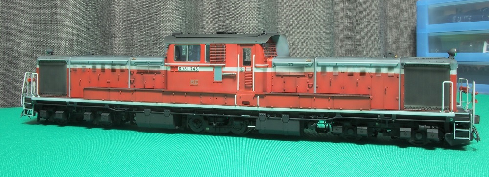 DD51 745（仮完成） : アオシマ DD51 製作記