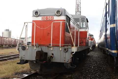 秋田臨海鉄道特別公開③ーDD56・DE10廃車群ー : YOの撮影日記