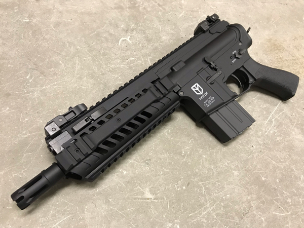 東京マルイ M4パトリオット再カスタム 完成 : Black Fantom 東京マルイ M4パトリオット再カスタム 完成 : Black Fantom