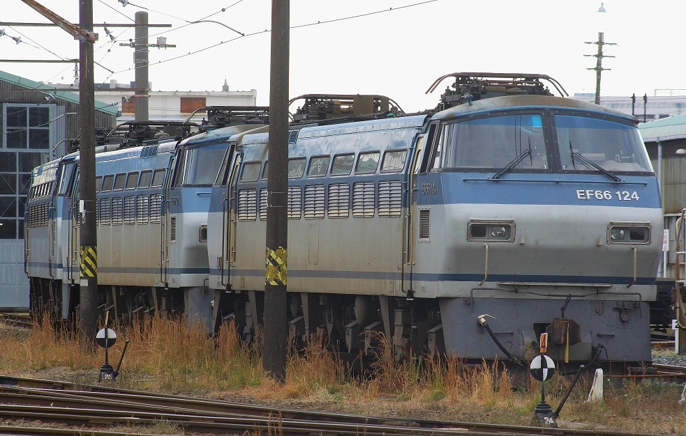 EF66-124,EF66-127,EF66-119休車中 : 適鉄～5th～