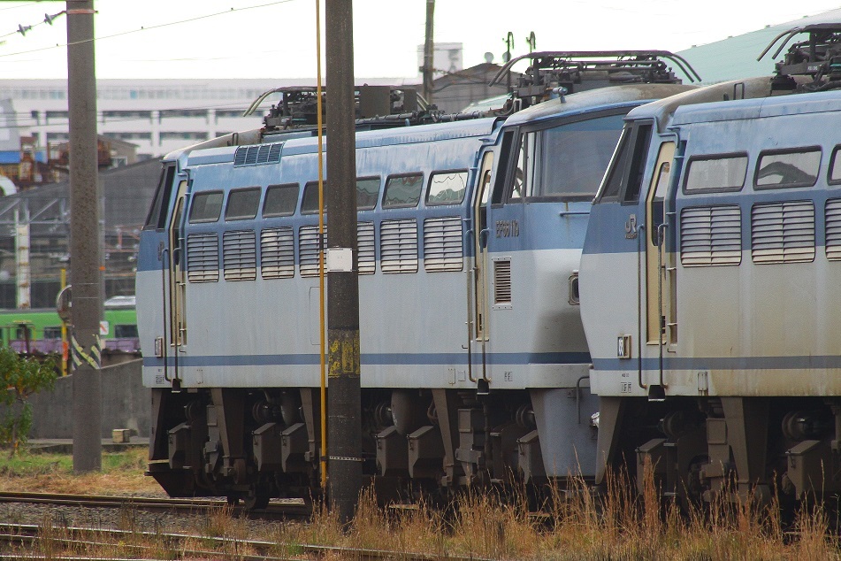 EF66-124,EF66-127,EF66-119休車中 : 適鉄～5th～