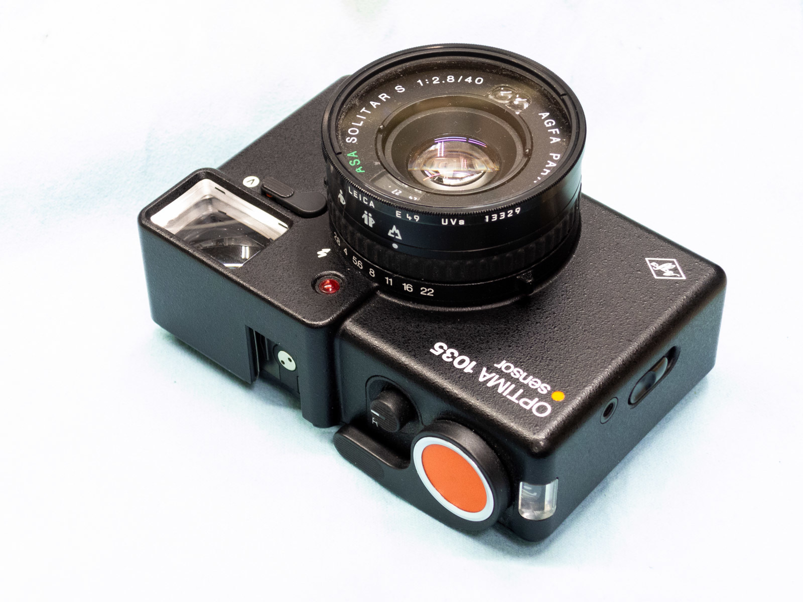 AGFA OPTIMA 1035 sensor : de temps en temps AGFA OPTIMA 1035 sensor : de temps en temps