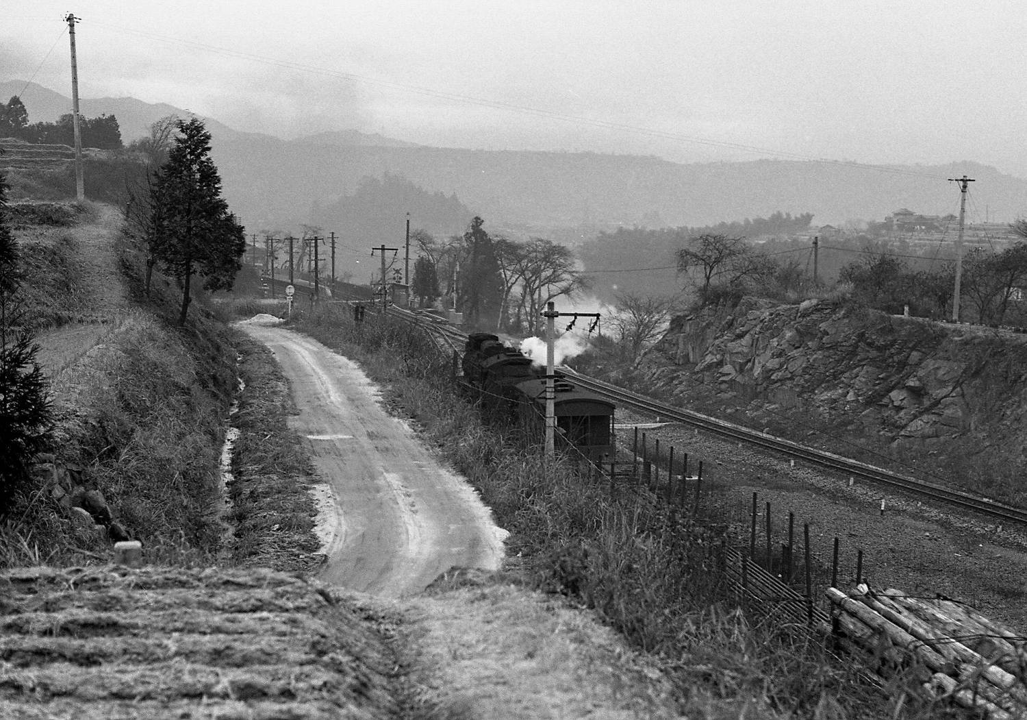 昔、機関区駅で出会った車輌達（108）中央西線 落合川駅 D51 501 : 南風・しまんと・剣山 ちょこっと・・・