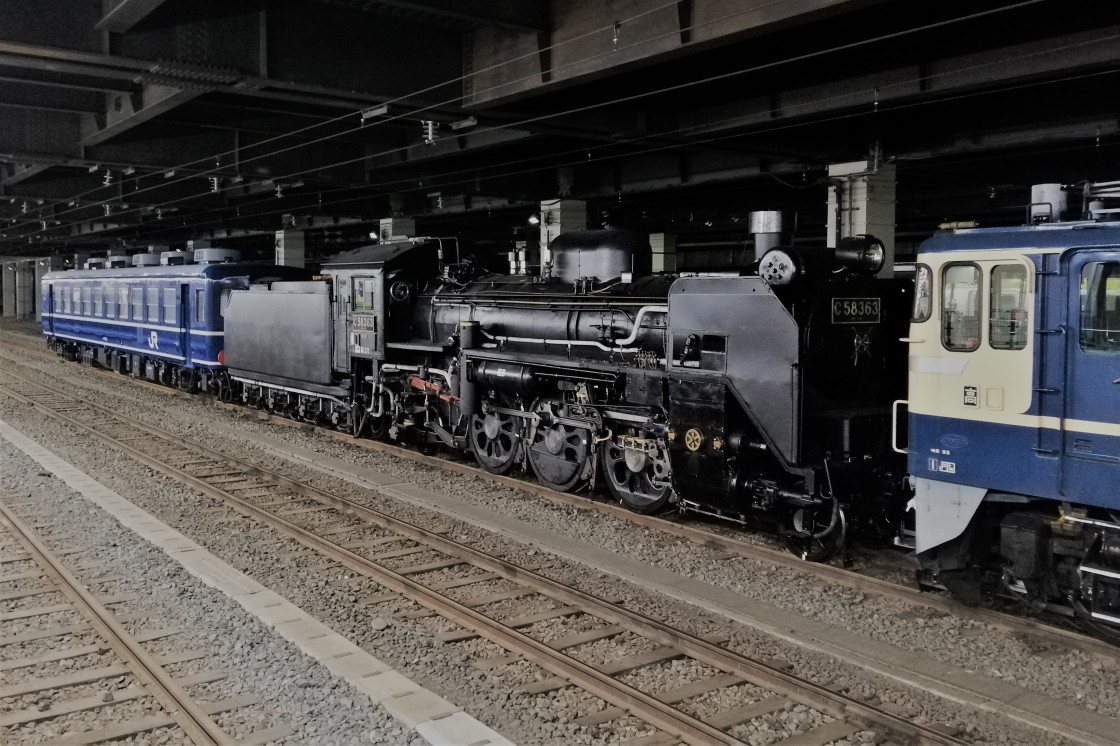 秩父鉄道C58 368号機 大宮総合車両センター出場ー2021年1月20日ー : NOBUさん☆の鉄旅ブログ