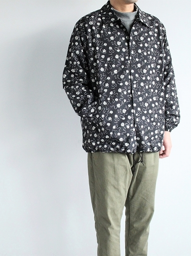 NEEDLES Coach Jacket - Nylon Tussore / Pt. / Floret NEEDLES Coach Jacket - Nylon Tussore / Pt. / Floret